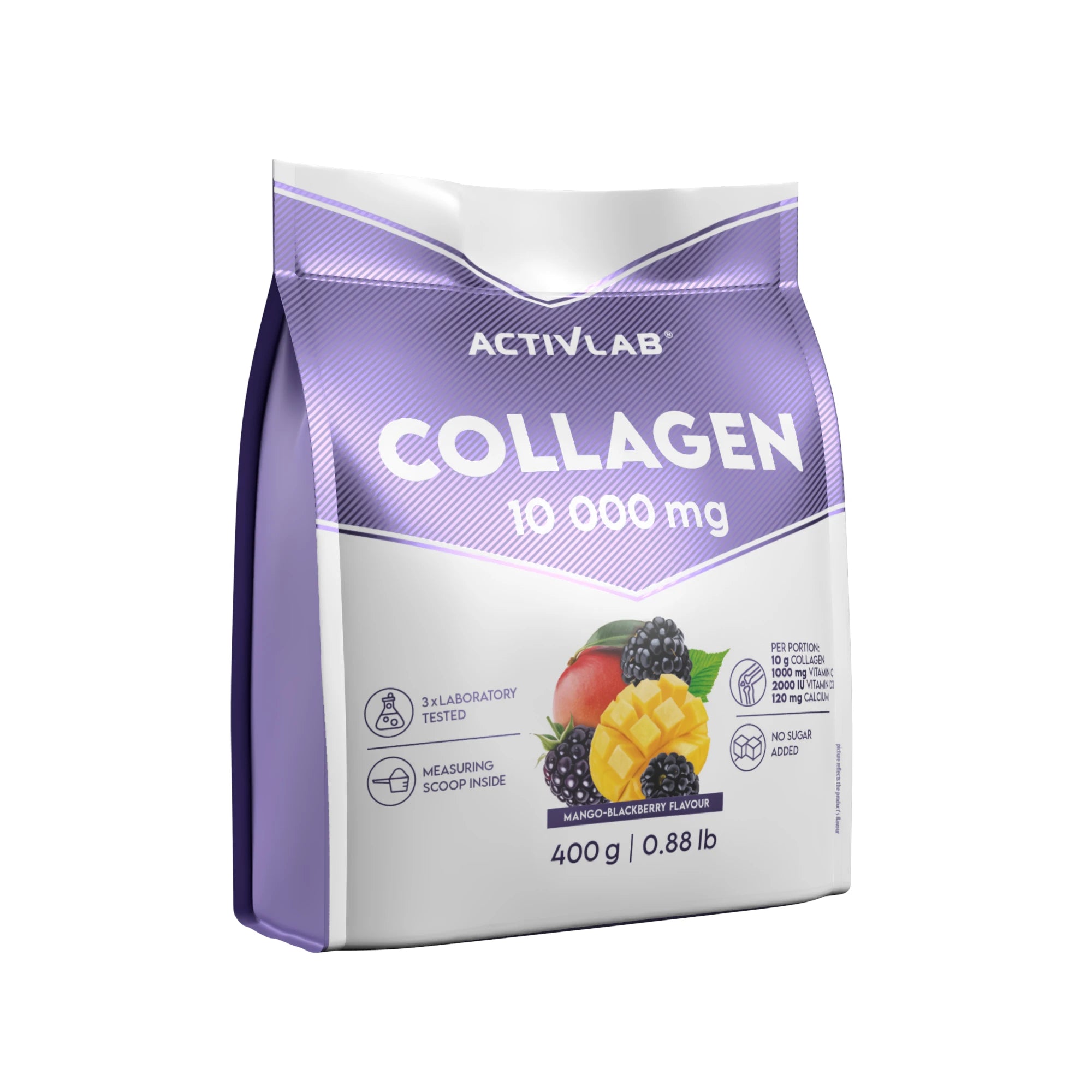 Kolagen 10000 mg, 400 g flatbottom | Activlab